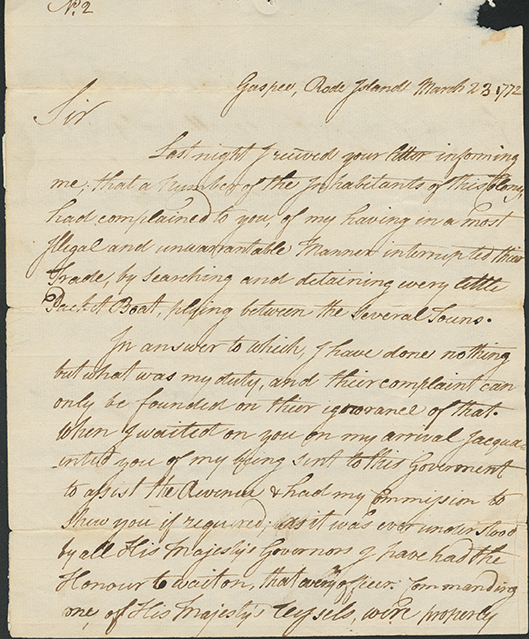 Who Controls the Colony - Gaspee - Rhode Island - Gregg M. Amore